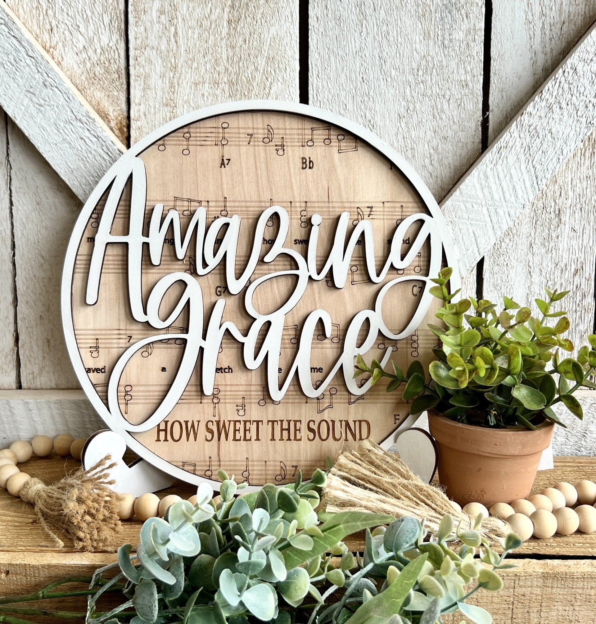 Amazing Grace Round | The Small Hinge