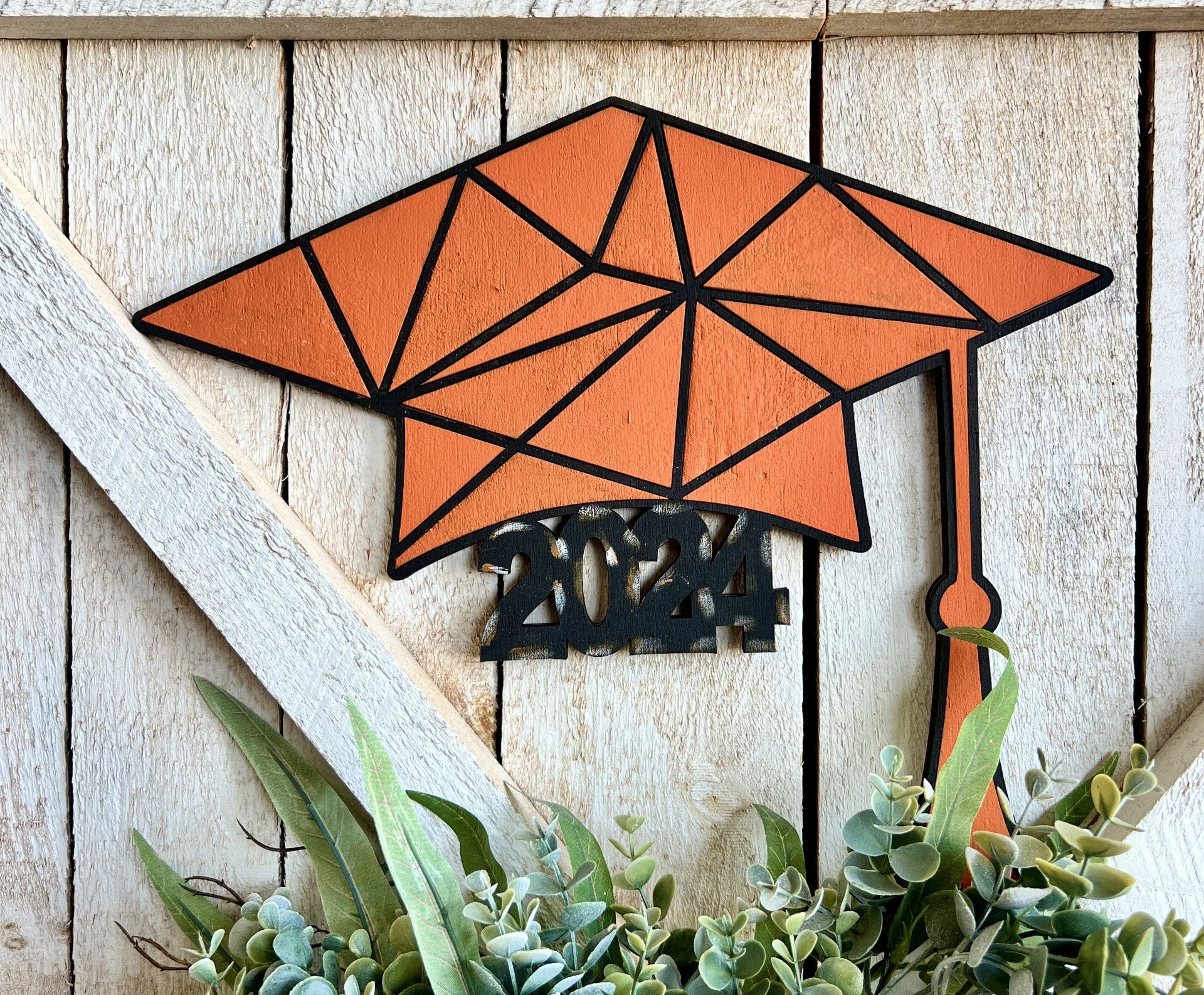 2025 Graduation Cap At-Home DIY Kit, Optional Personalization Wood Only ...