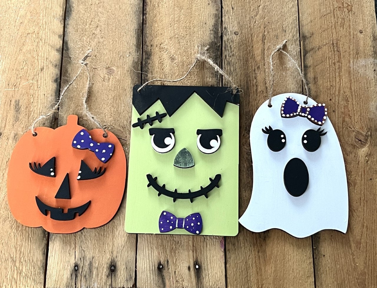 Build A Monster Signs At Home DIY Kit | The Small Hinge