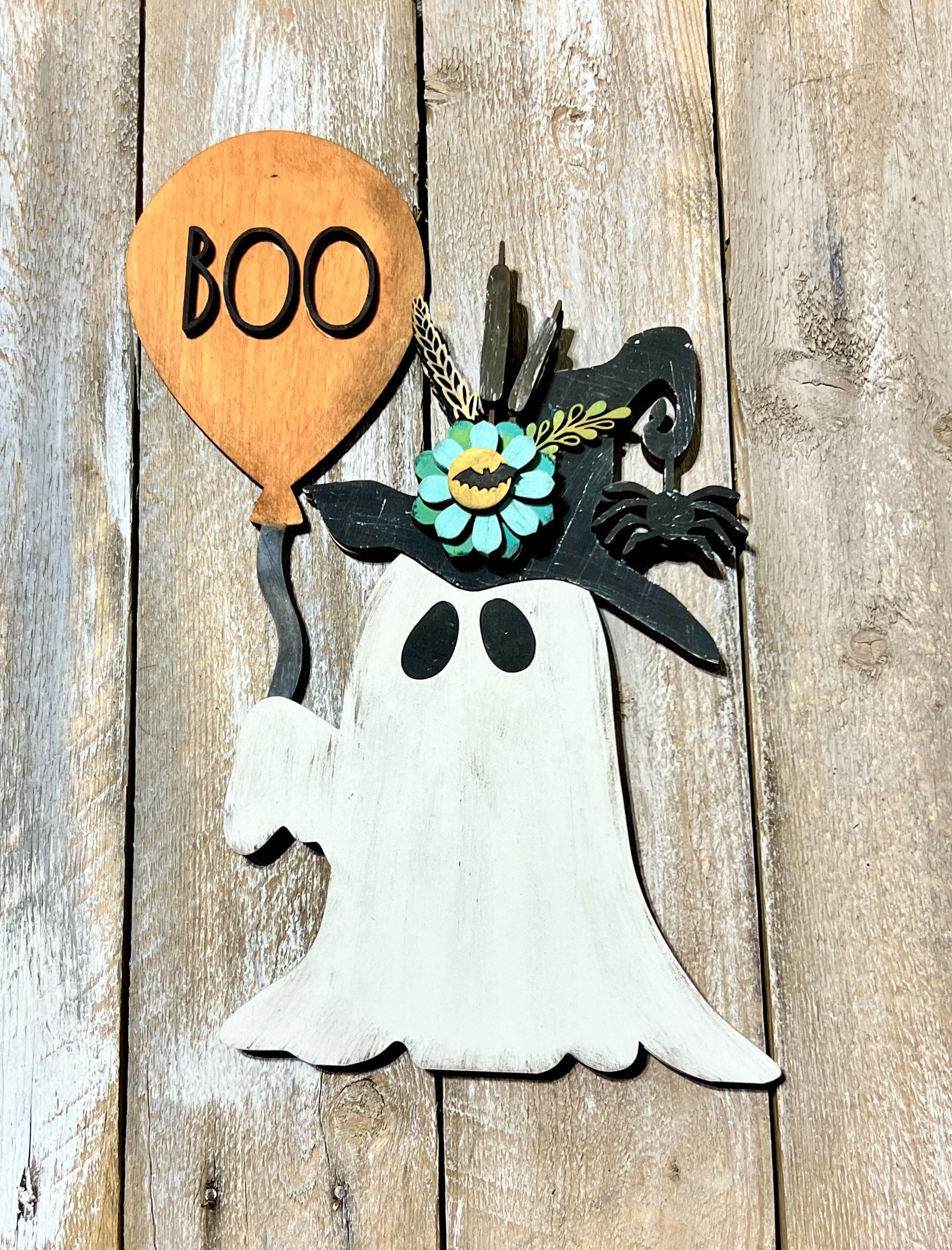 Halloween Boo Bash Collection, Ghost with Boo Balloon- At Home DIY Kit ...