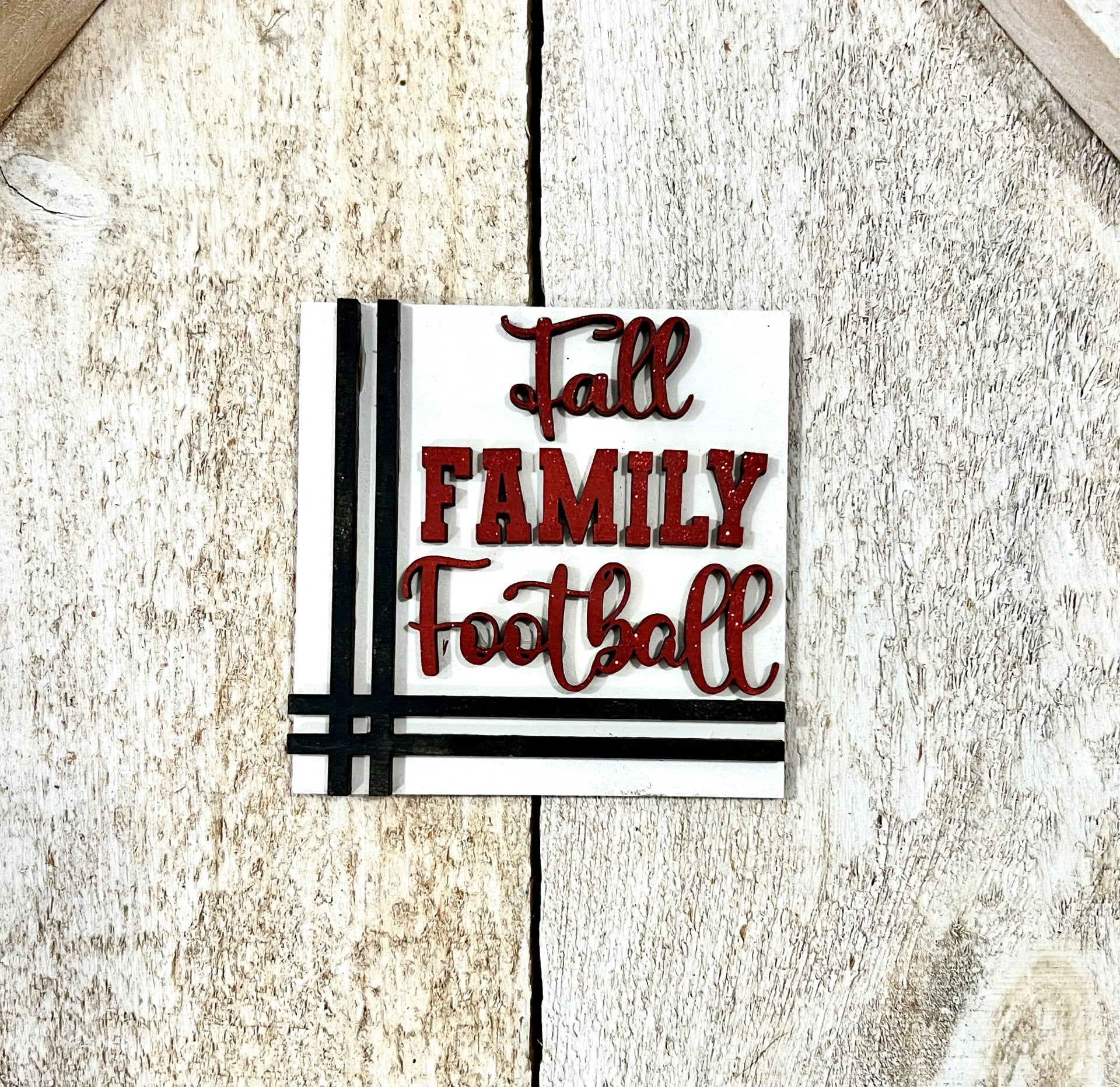 Football tile | The Small Hinge